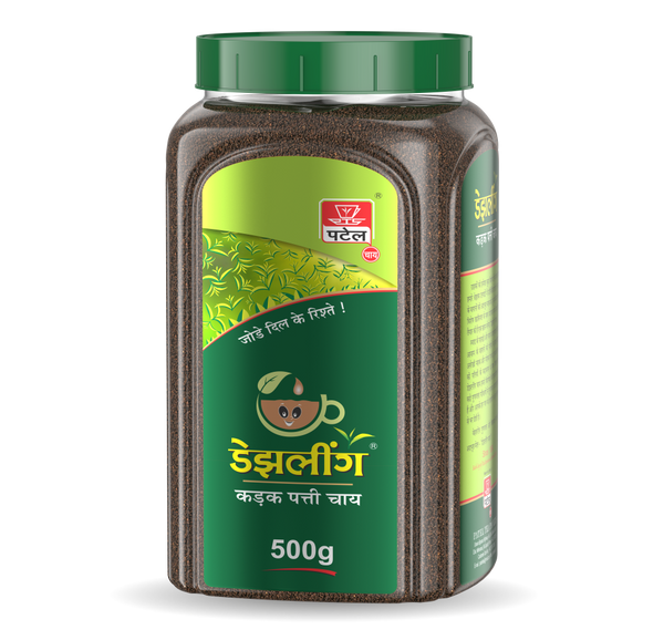 Dazzling Pet Jar (500g) – Patel Tea Packers